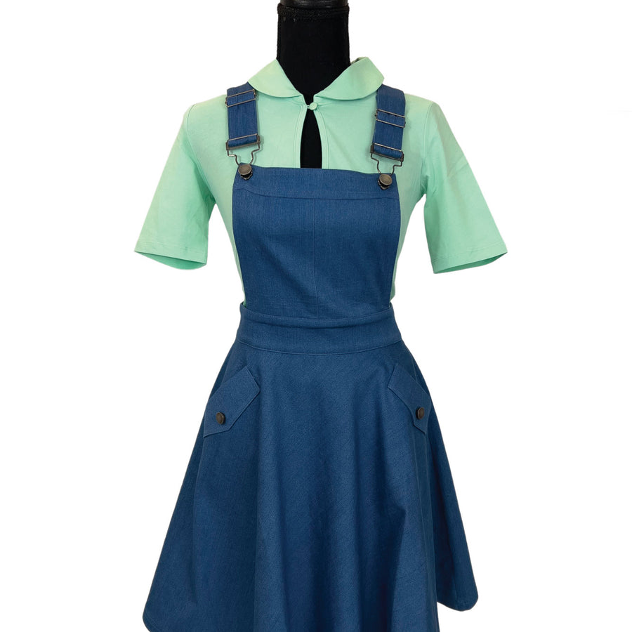 Scout Denim Jumper - Tatyana Clothing